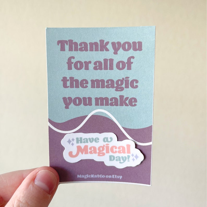 Cast Member Appreciation Sticker Pack Cast Member Sticker | Etsy