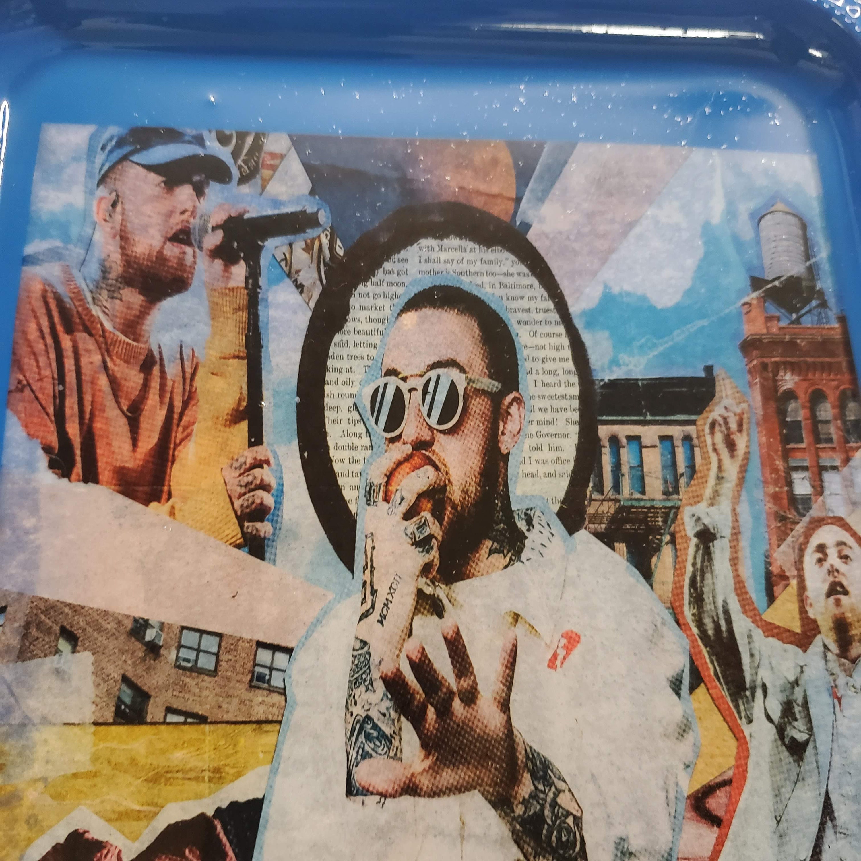 Mac Miller Rolling Tray With Unique Art - Etsy