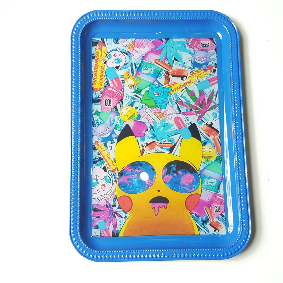Pokémon Pikachu Weed Cannabis Rolling Tray with Unique Art | Etsy