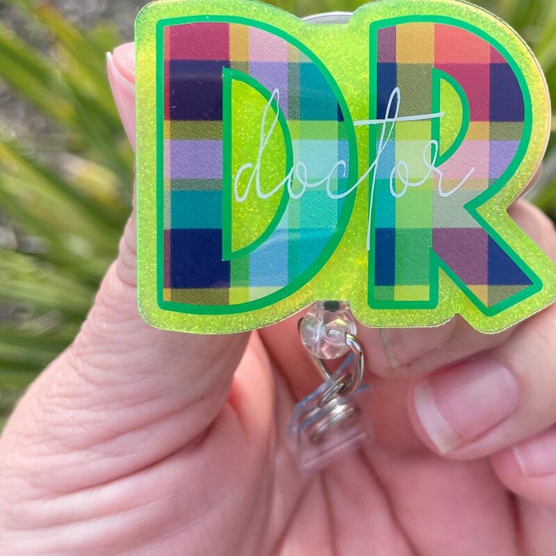 Doctor Badge Reel - Etsy
