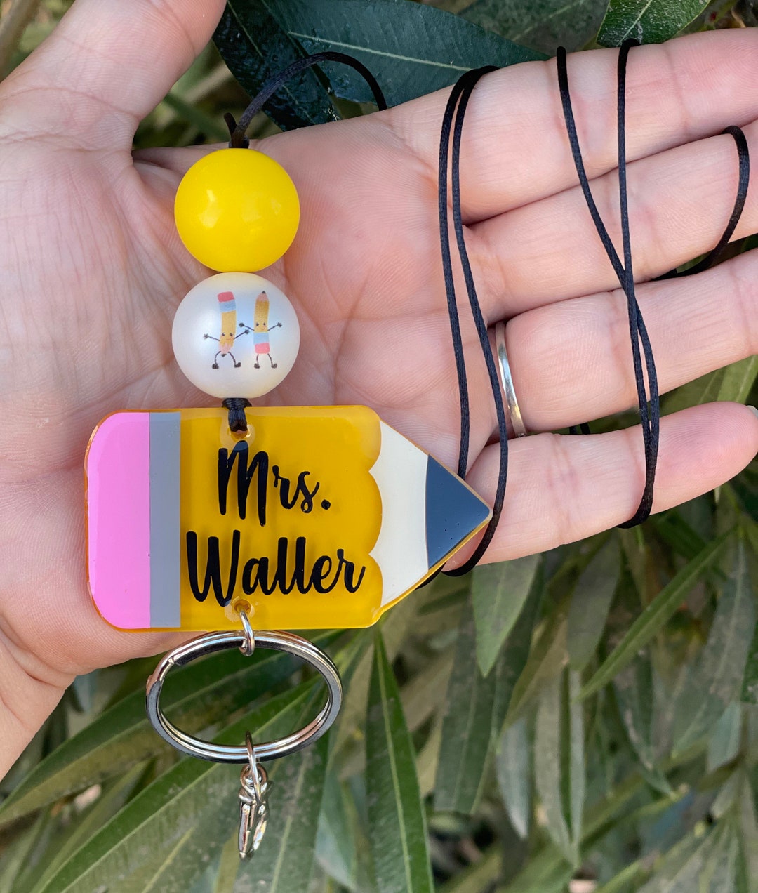 Teacher Name Lanyard, Lanyards and Badge Holders Teacher, Back to ...