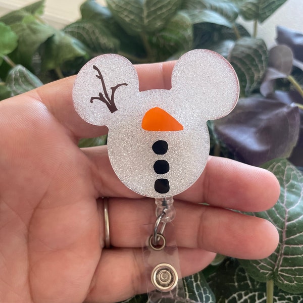 Olaf Badge Reel - Etsy