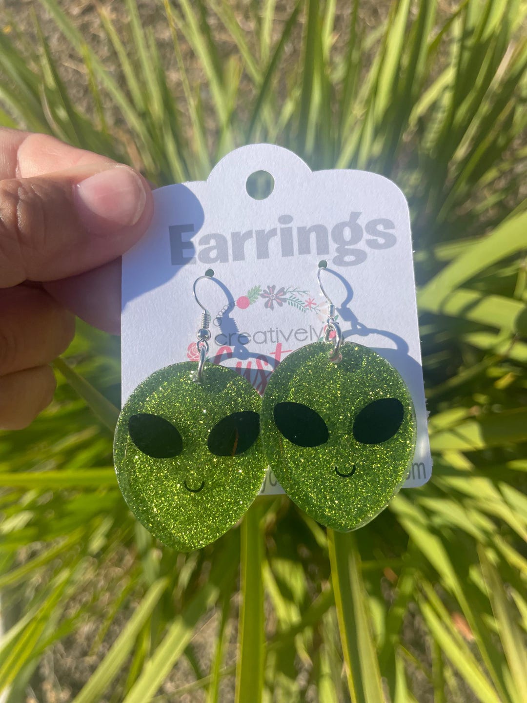 Alien Head Earrings, Space Themed Jewelry, Jewelry Gifts for Women ...