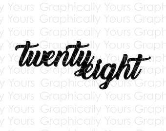 Twenty-three SVG - Etsy