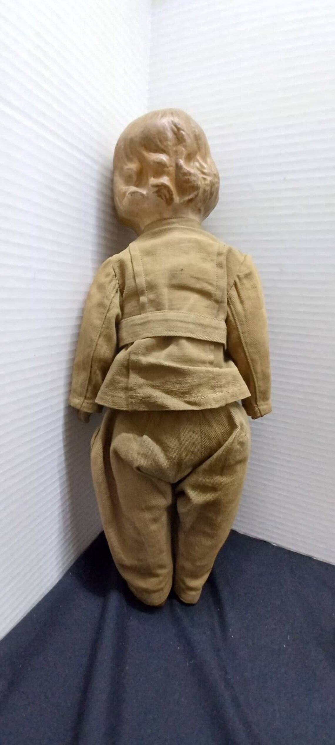 WW2 Boy Soldier Doll in Original Military Uniform With Painted - Etsy