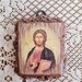 Pair of Orthodox Religious Ceramic Icons Wall Hanging - Etsy