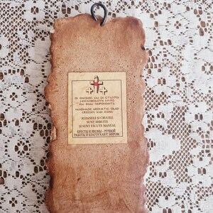 Pair of Orthodox Religious Ceramic Icons Wall Hanging - Etsy