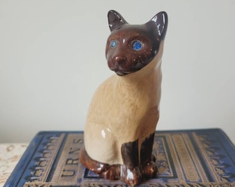 Royal Doulton Siamese Cat Figurine. Vintage Ceramic Cat Ornament - Etsy
