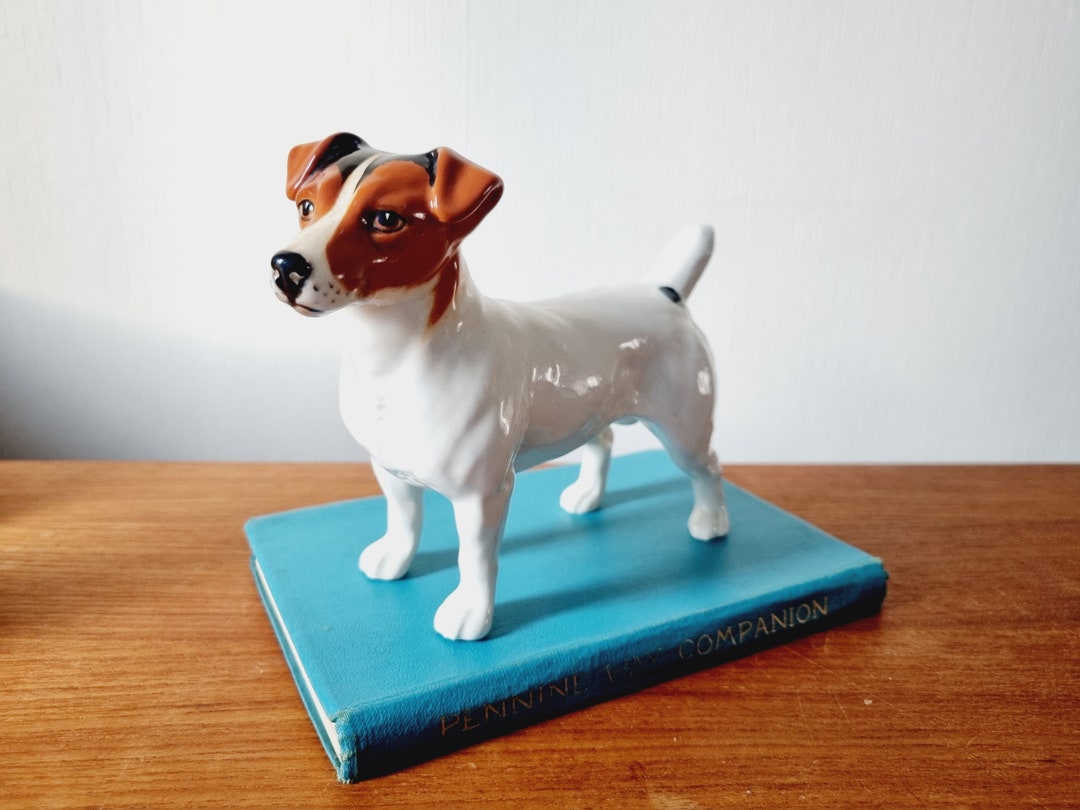 Large Beswick Jack Russell Dog Figurine - Etsy