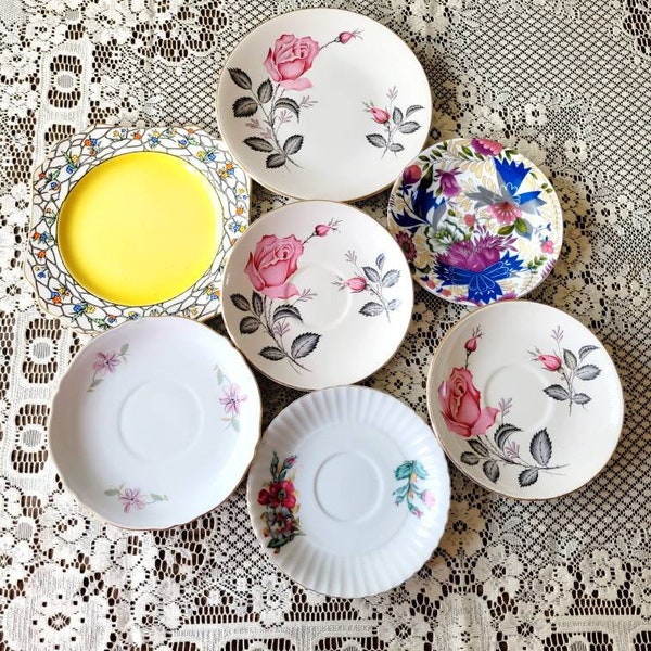 Floral China Plates - Etsy