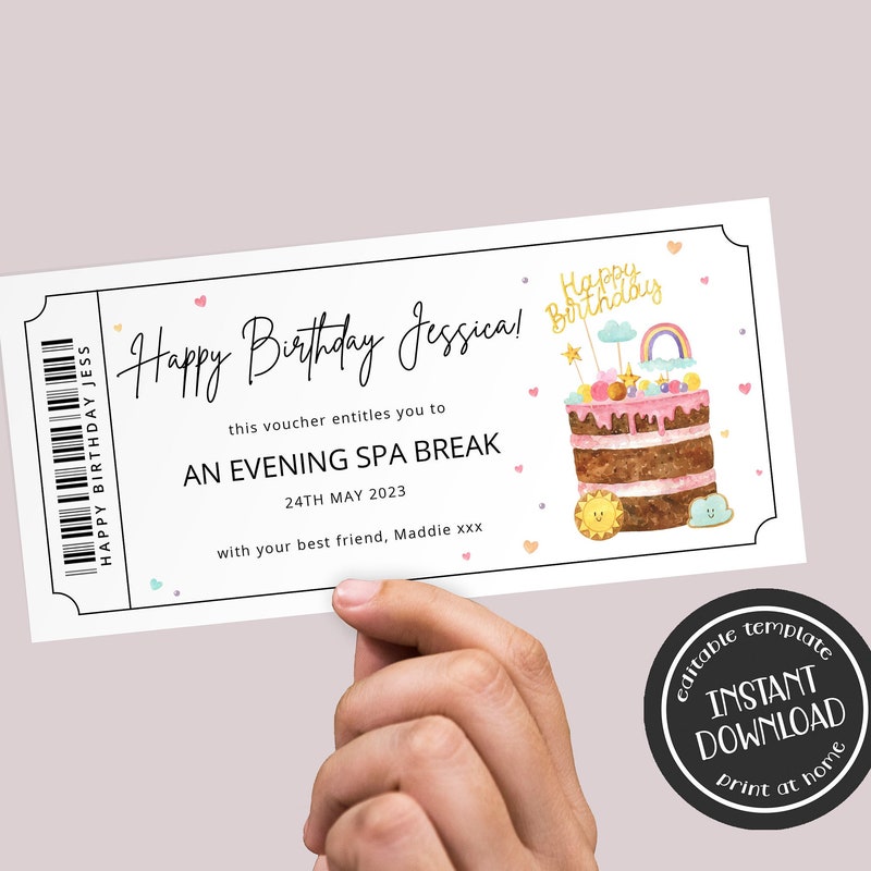 Happy Birthday Barcodes - Etsy