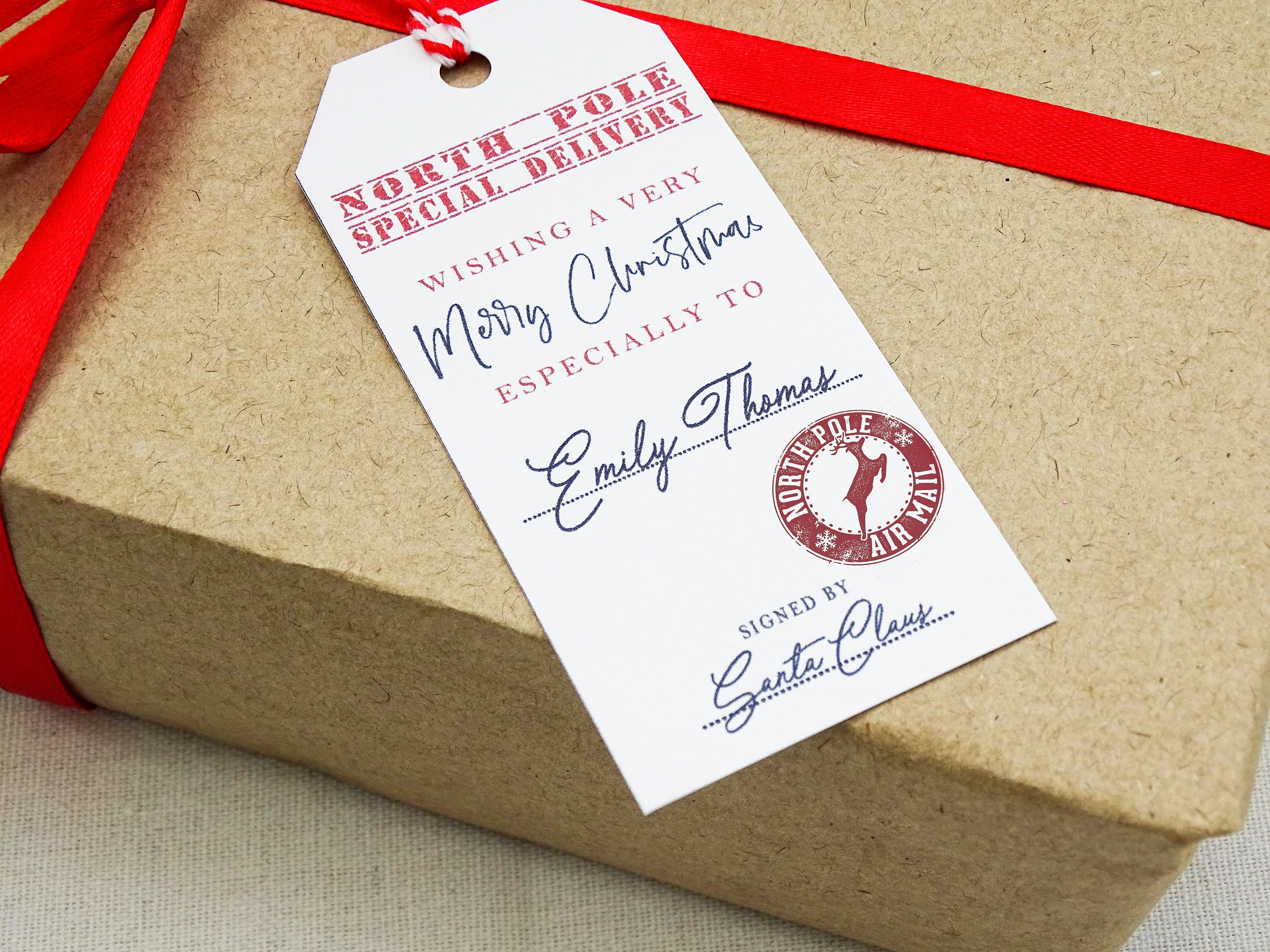Personalised Christmas Gift Tag From Santa Christmas Gift Etsy Australia personalised-christmas-gift-tag-from-santa-christmas-gift-etsy-australia