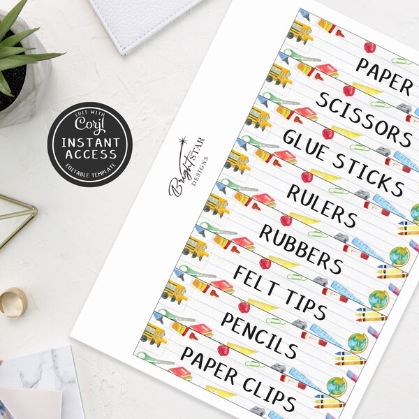 Classroom Labels - Etsy