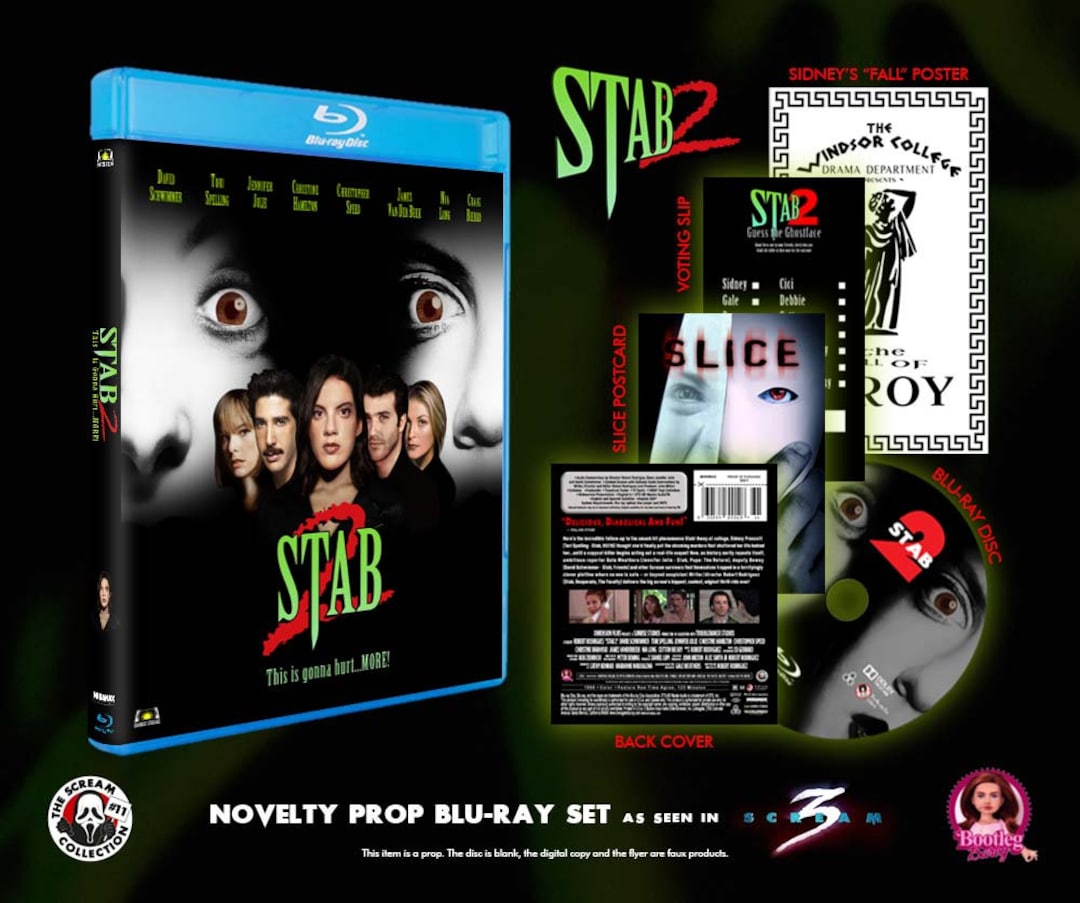 Stab 2 Inspired Blu-ray Prop - in Universe Version - Etsy