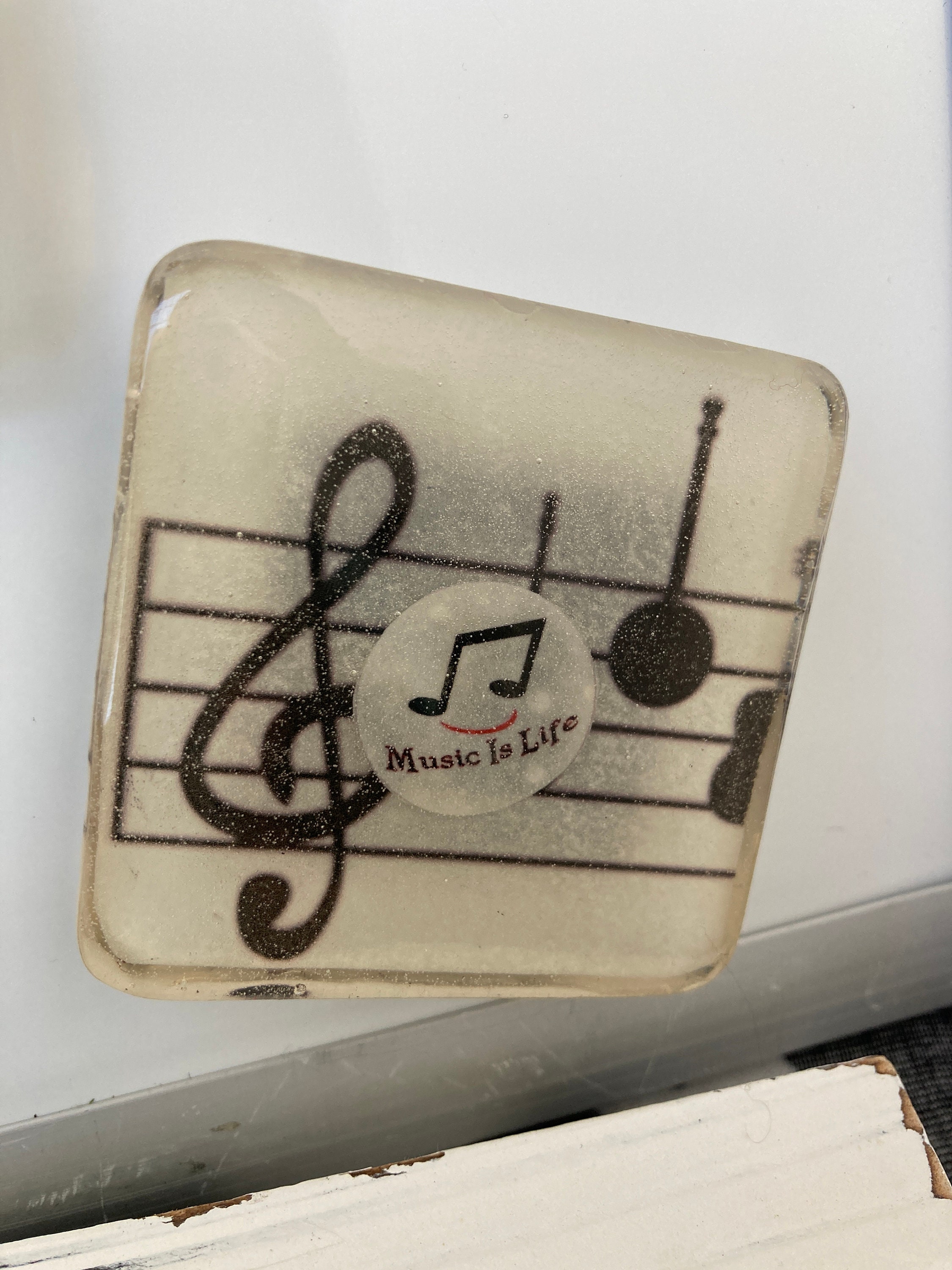 Music Themed Magnets. Refrigerator Magnets. Resin Magnets. Handmade ...