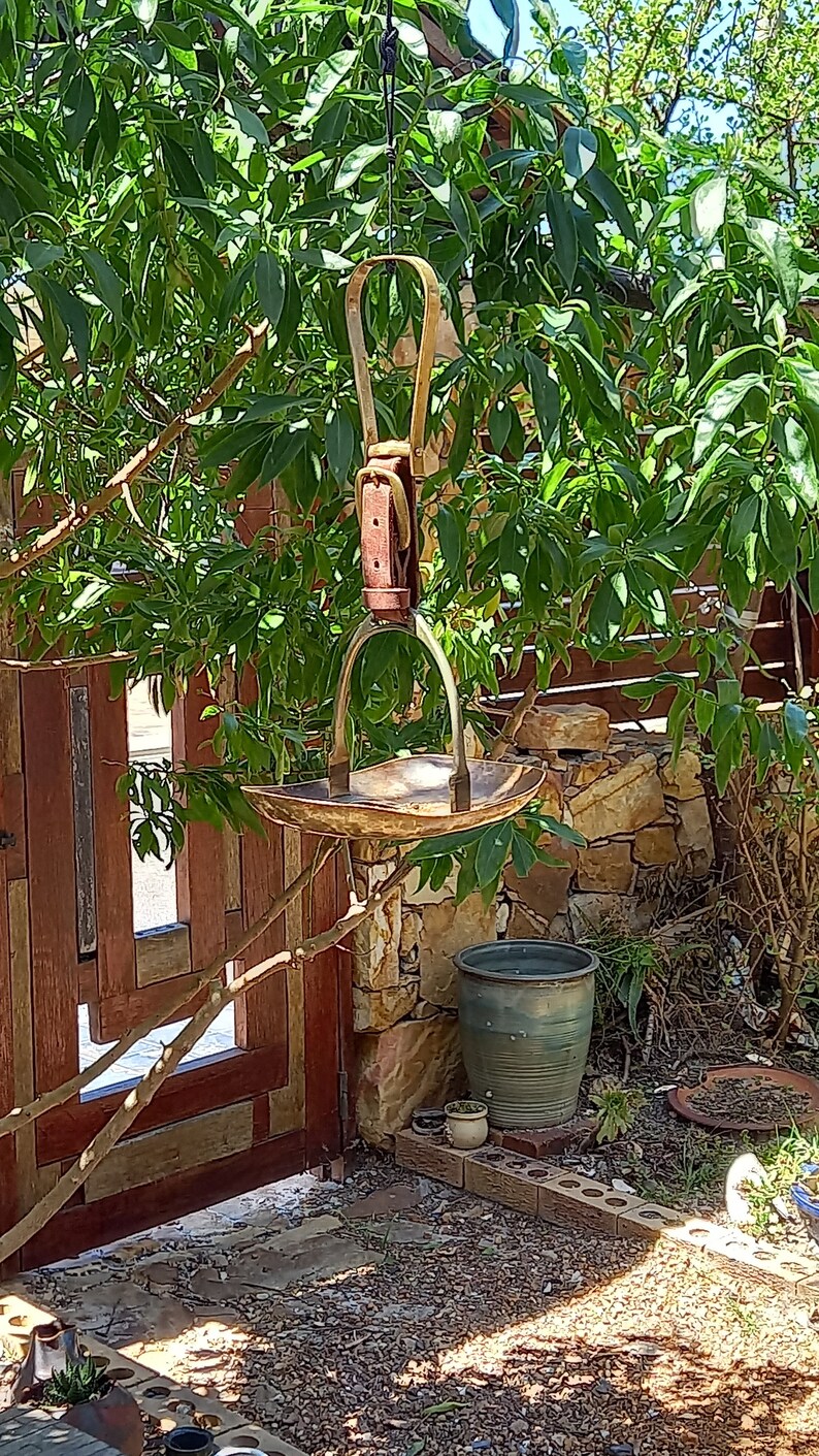 Stirrup Bird Feeder - Etsy
