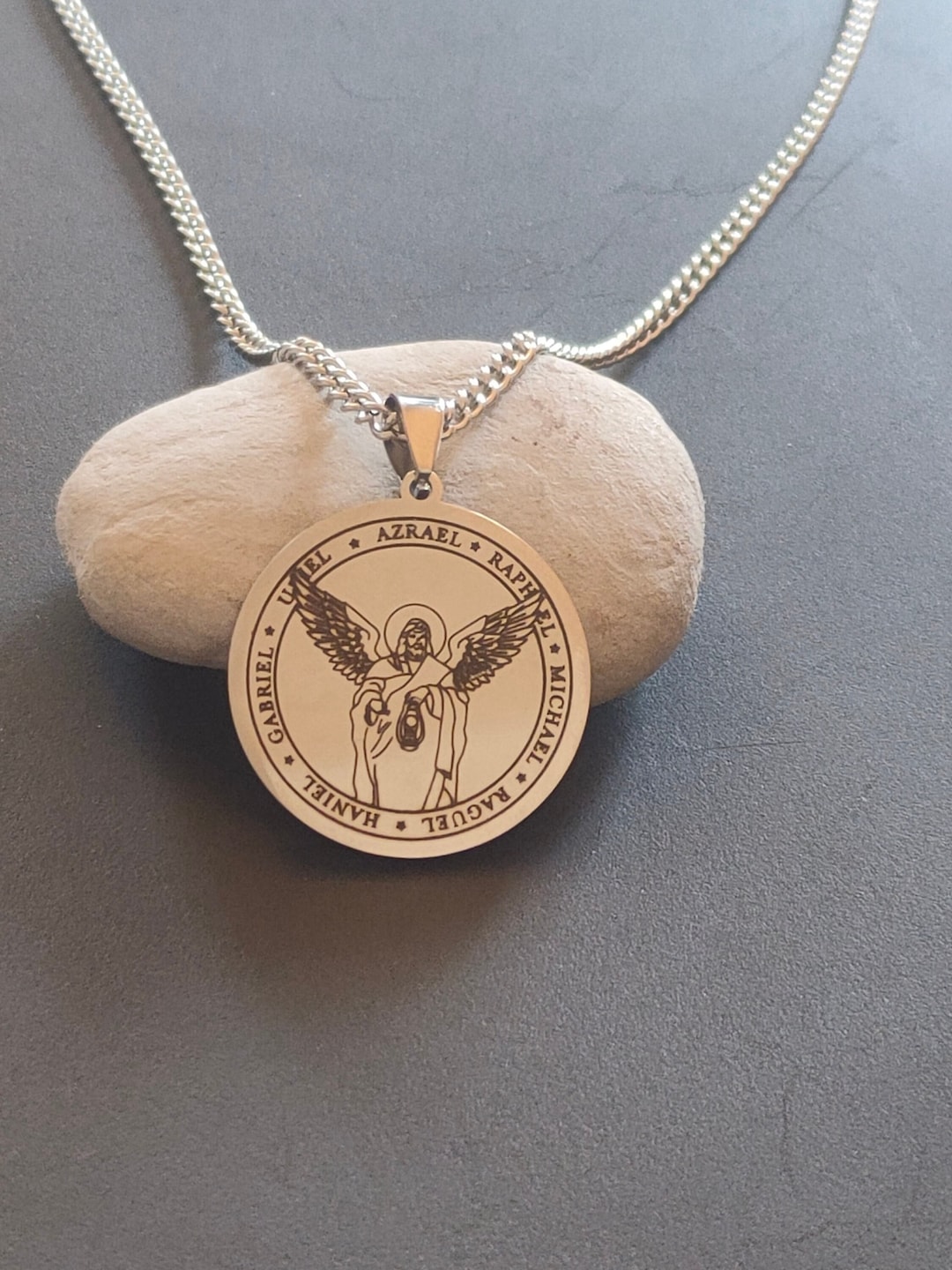 Archangel Azrael Necklace, Amulet Talisman Archangel Devotion Blessing ...