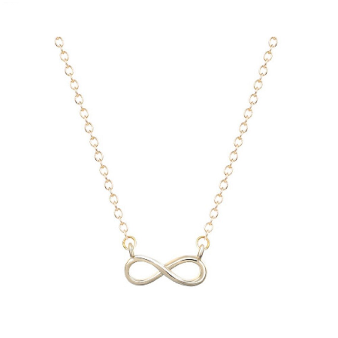 Infinity Symbol Pendant Necklace - Etsy