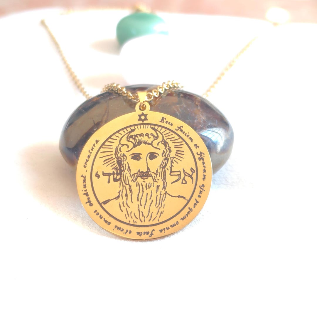 First Pentacle of the Sun Necklace for Success Luck Positive Energy ...