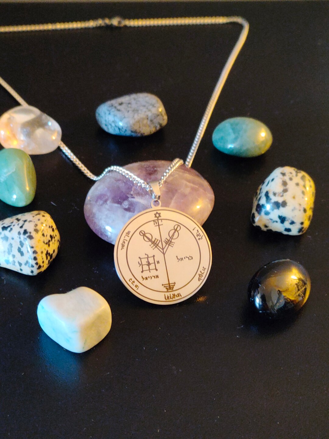 Seal of Solomon Amulet 4th Pentacle of Jupiter, Talisman Wealth ...