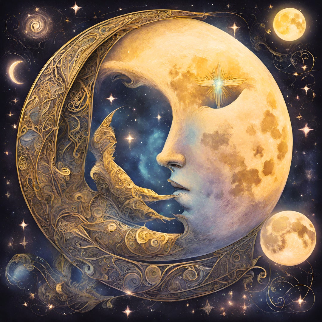 Ritual of Opening Lunar Astral Portals, Transformation of the Moon ...