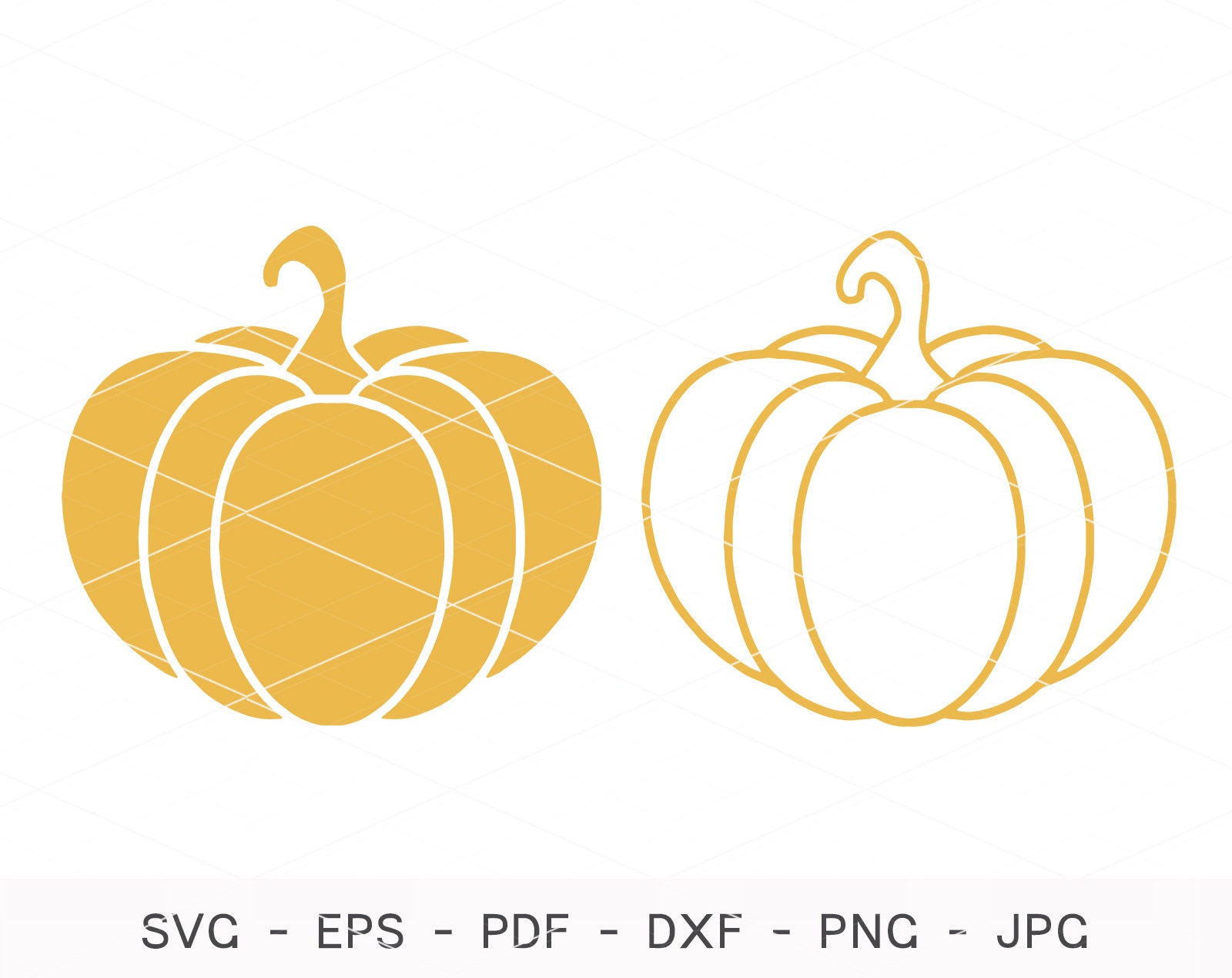 Pumpkin Clipart, Hello Fall Pumpkin SVG, Pumpkin Stencil Svg, Fall Sign ...