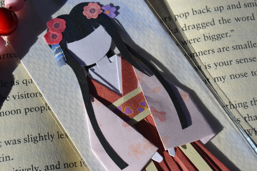 Chinese Girl Hanfu Bookmarks Tang Era - Etsy