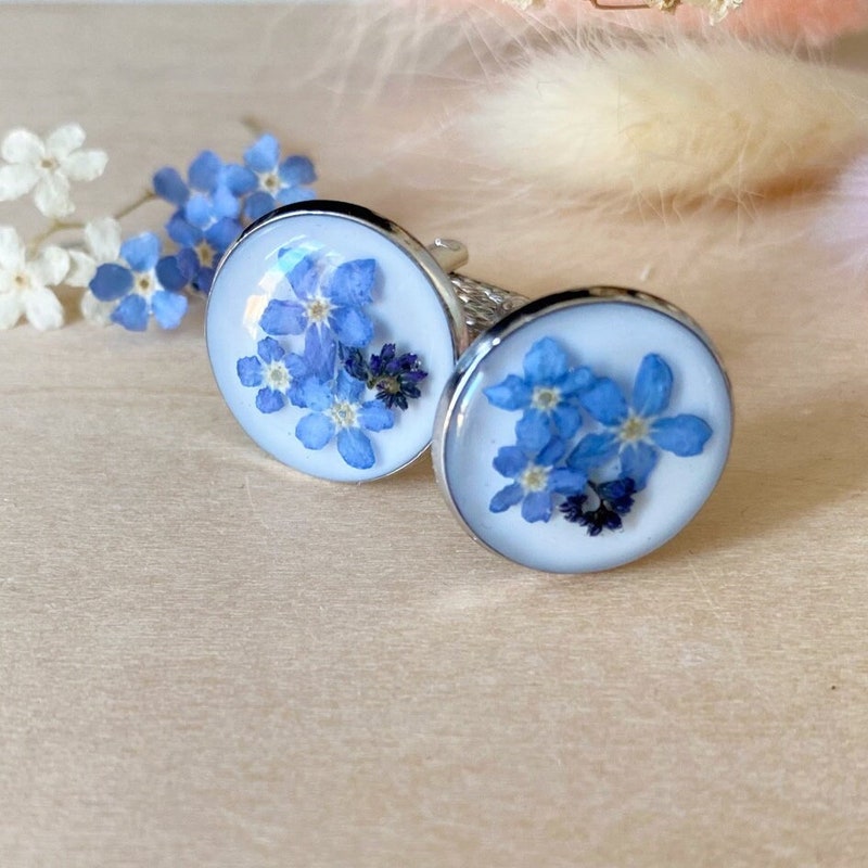 Flower Cufflinks - Etsy UK