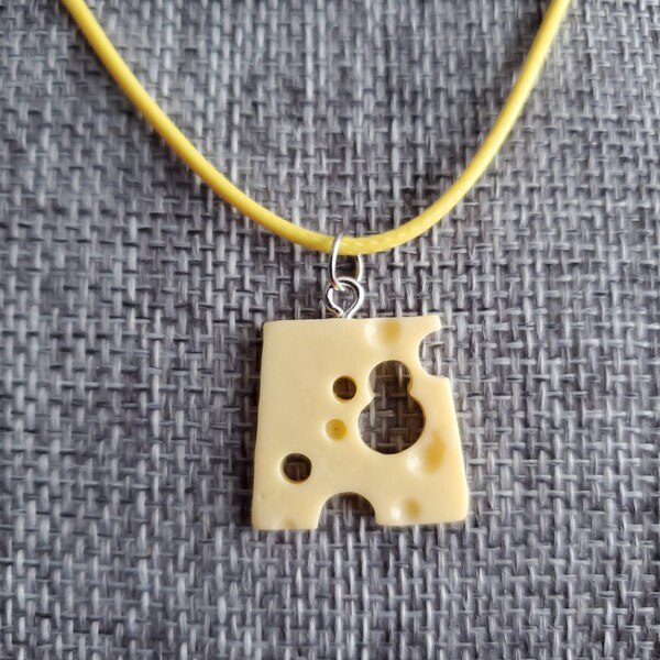 Cheese Necklace - Etsy