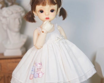 BJD Overall Dress in YOSD Size - Etsy