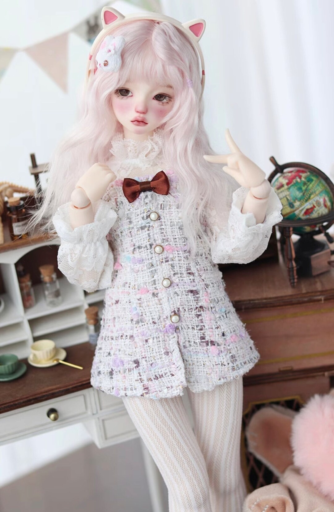 BJD Dress Set in MSD SD13 Size - Etsy