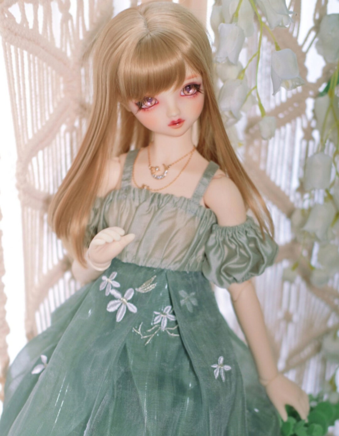 BJD Floral Dress in MSD SD13 SD17 Sdgr Size - Etsy