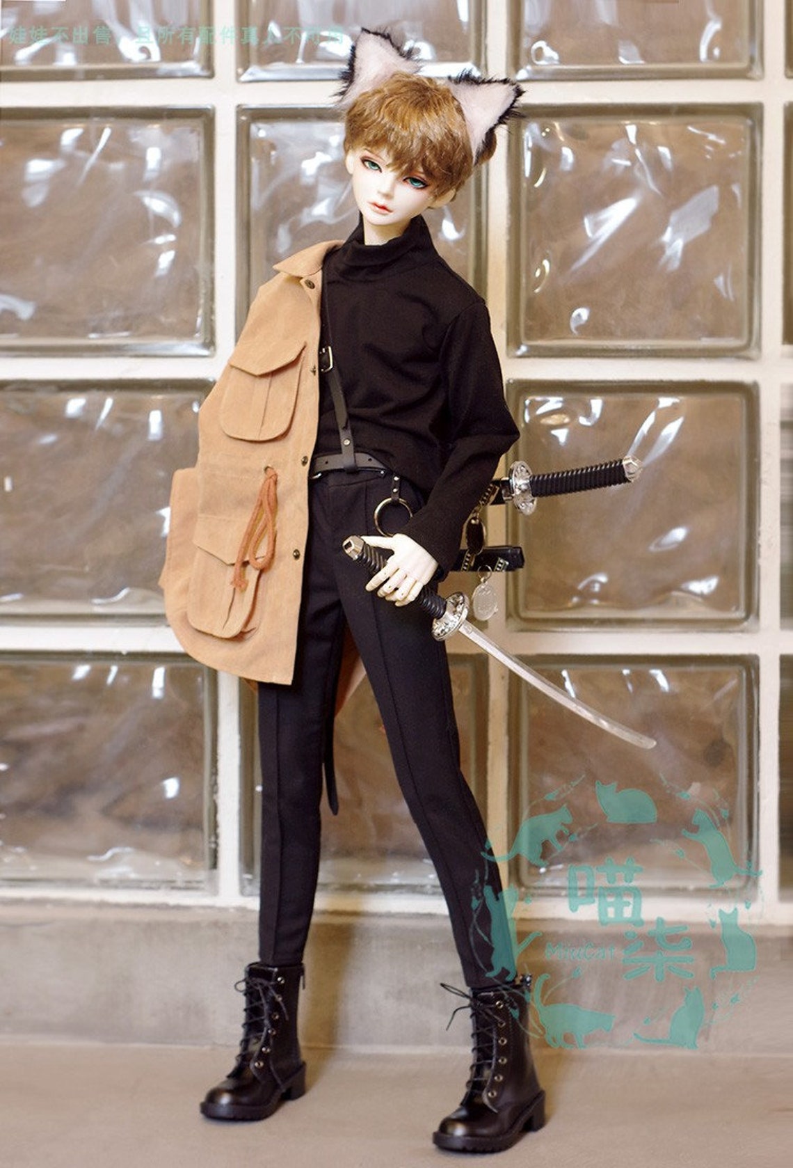 BJD Coat in SD17 Boy Size | Etsy