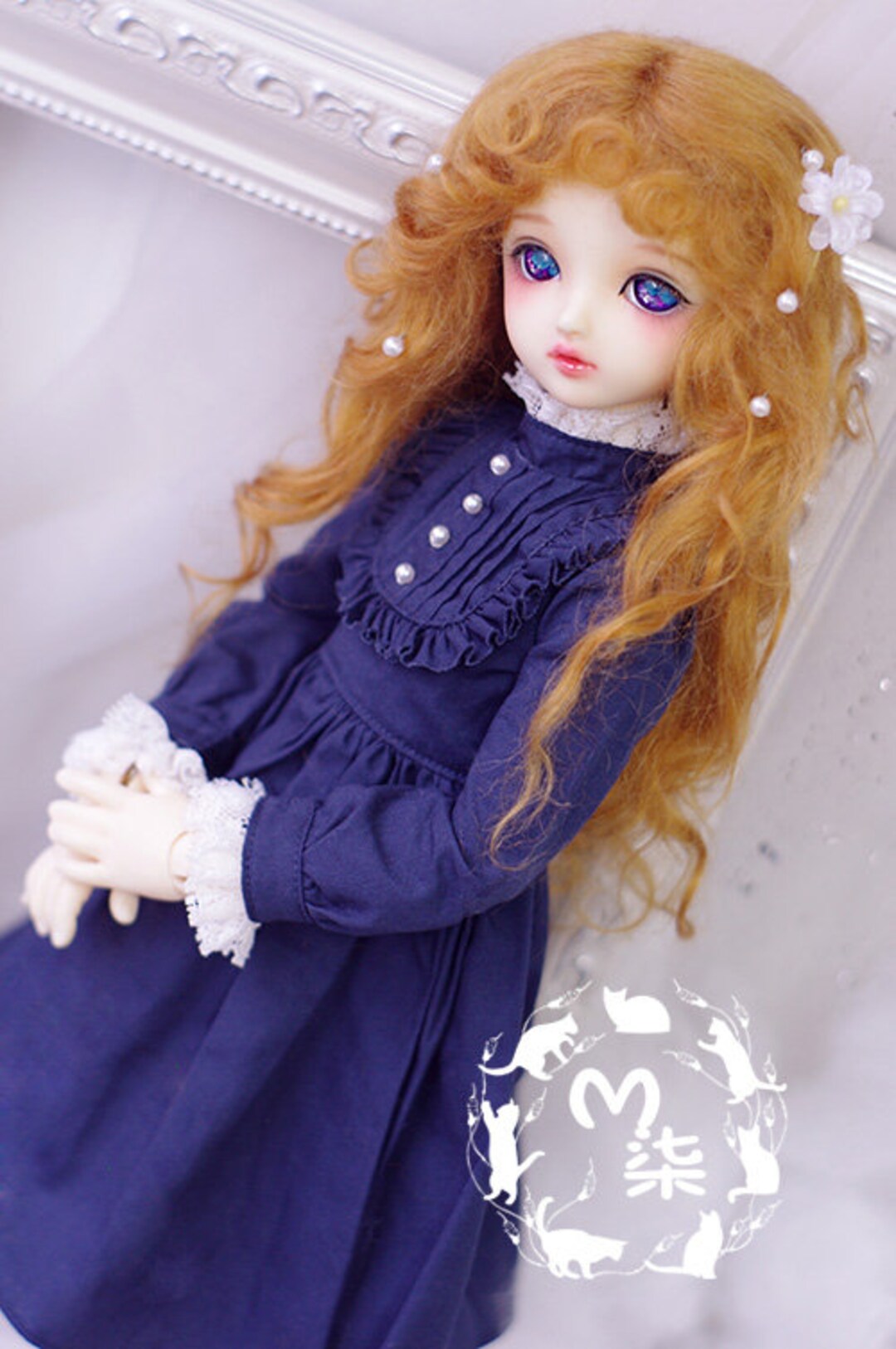 BJD Dress Set in MSD Size - Etsy