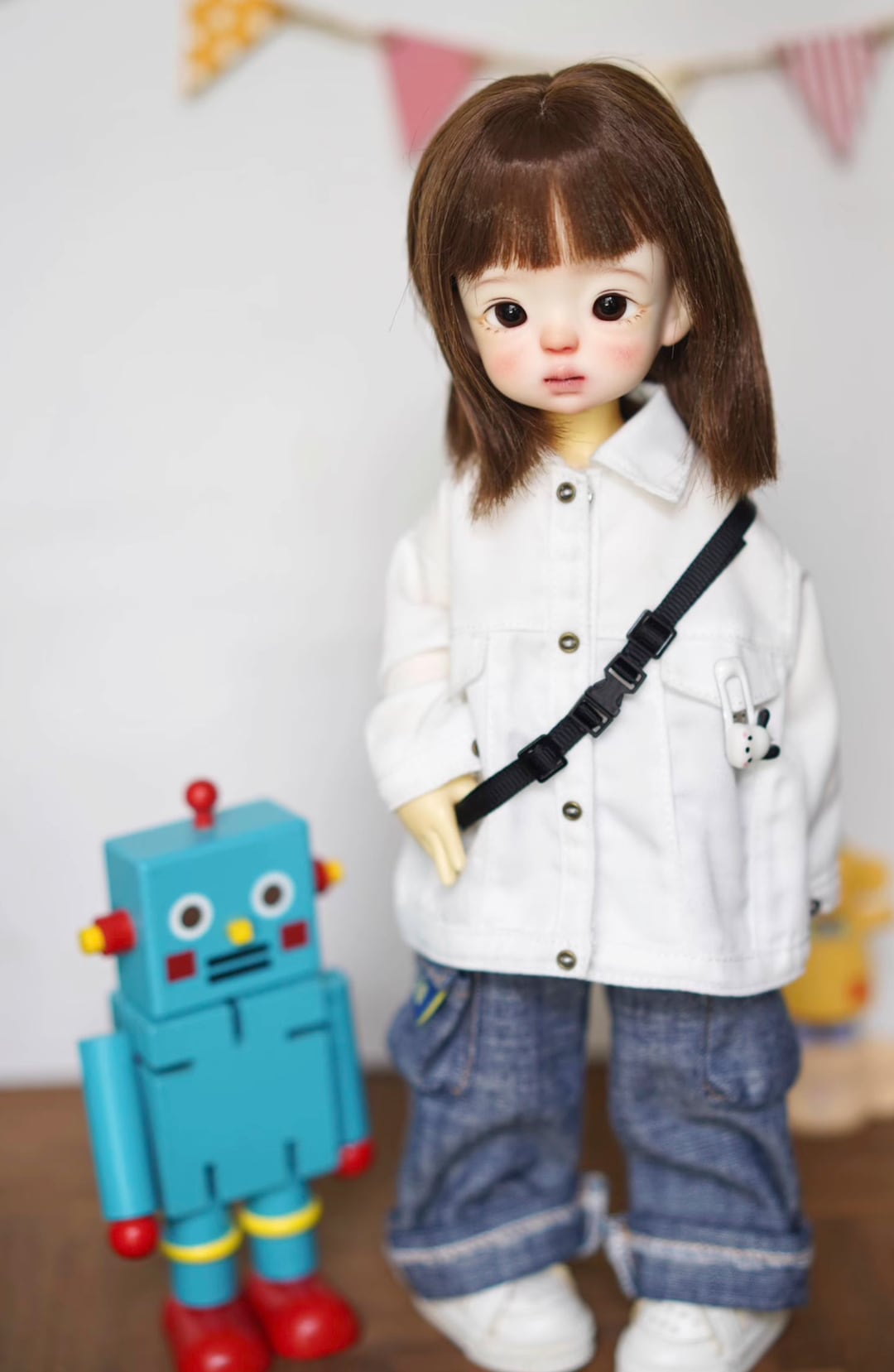 BJD Denim Shirt Jacket in YOSD Size - Etsy