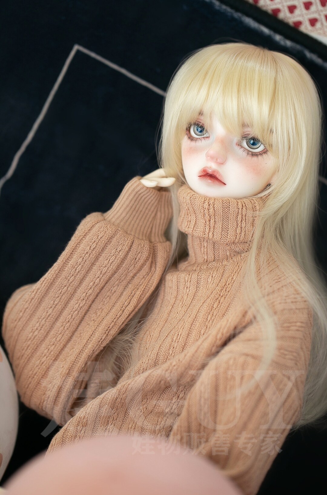 BJD Turtle Neck Sweater in MSD/SD Size - Etsy