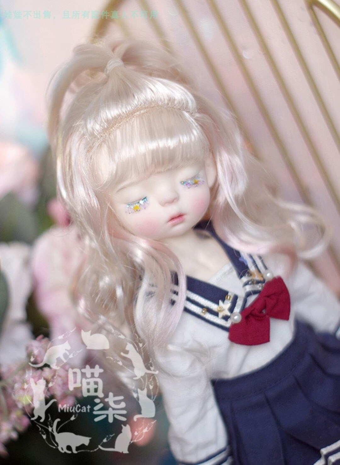 Wig for BJD Sd Msd Yosd - Etsy