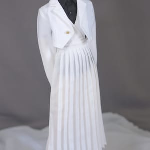 BJD School Uniform Long Skirt in MSD SD13 SD17 Sdgr Size - Etsy