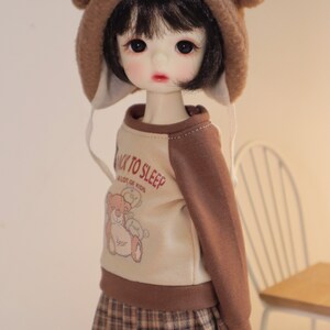 BJD Sweater Set in MSD YOSD Size - Etsy