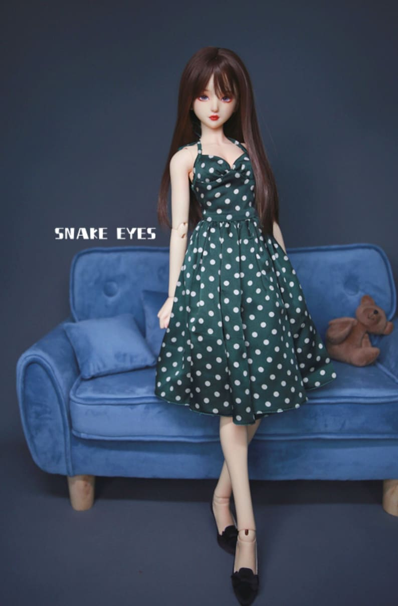 BJD Polka Dot Dress in SD16 / Sdgr Size - Etsy