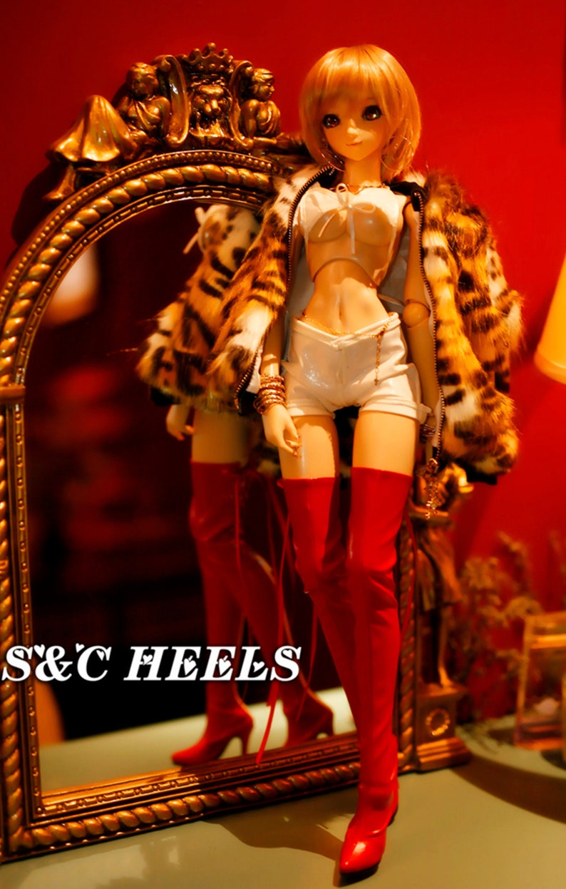 BJD Thigh High Boot in Dollfie Dream SD16 Sdgr Size - Etsy