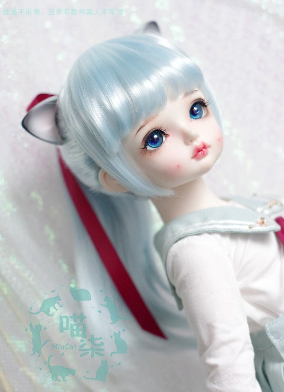 Wig for BJD Sd Msd Yosd Pony Tail - Etsy