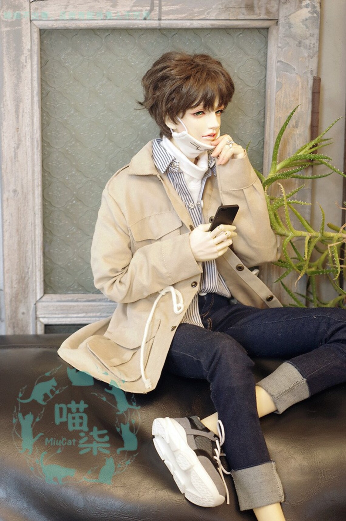 BJD Coat in SD17 Boy Size | Etsy