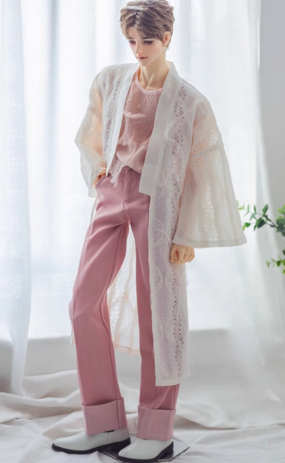 BJD Cuff Denim Pants in MSD/SD Size - Etsy