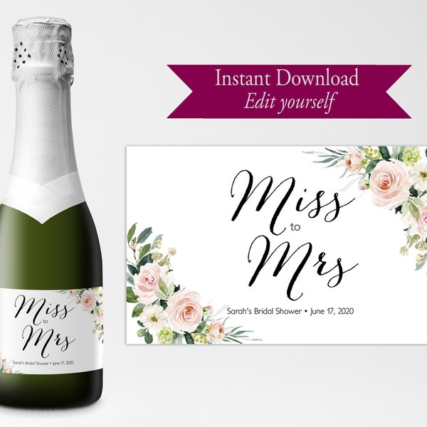 Miss to Mrs Printables - Etsy