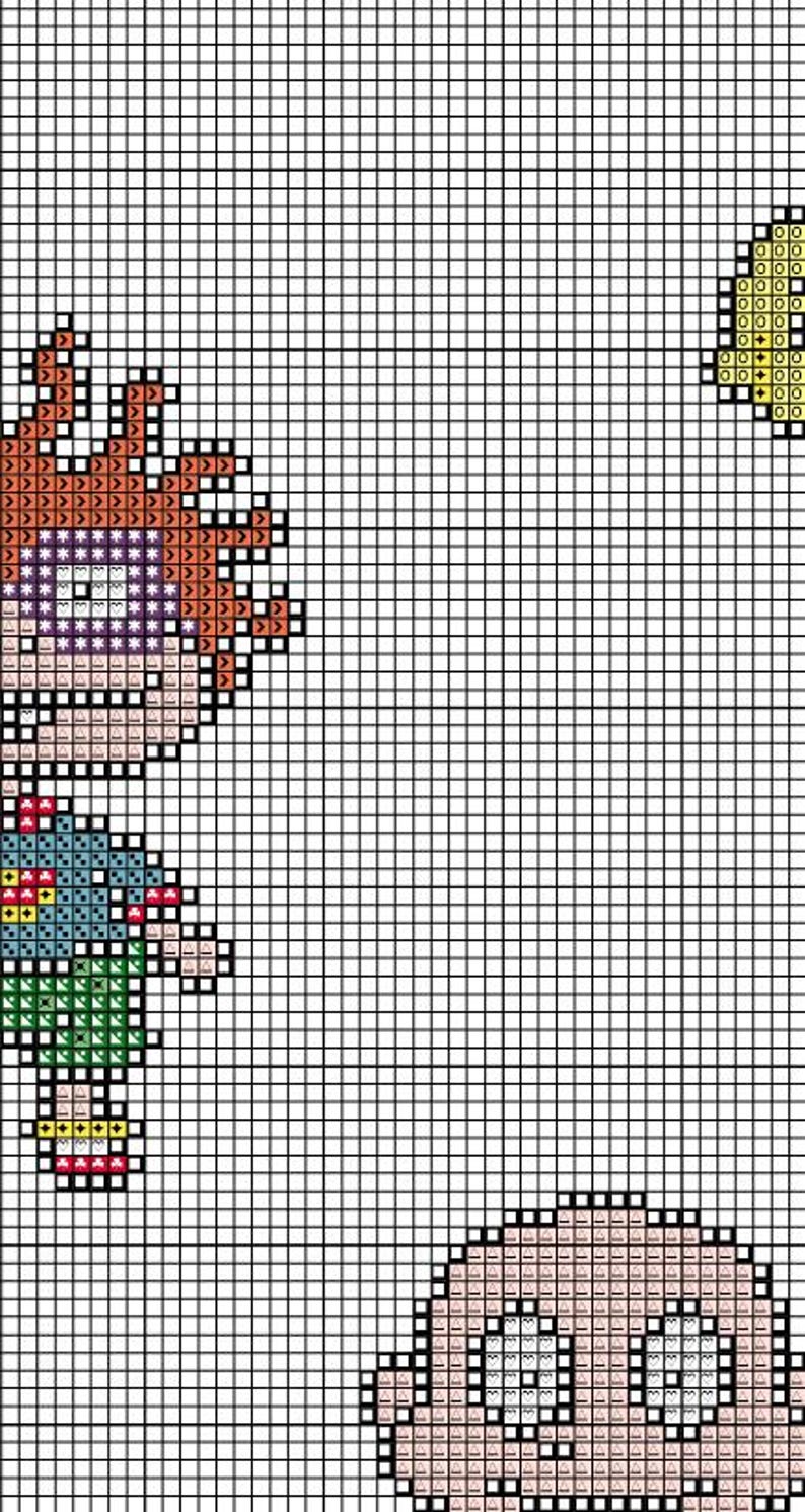 Rugrats Sampler Counted Cross Stitch Pattern PDF Download - Etsy