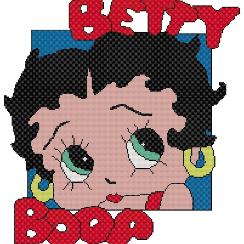 Betty Boop Crochet Pattern - Etsy