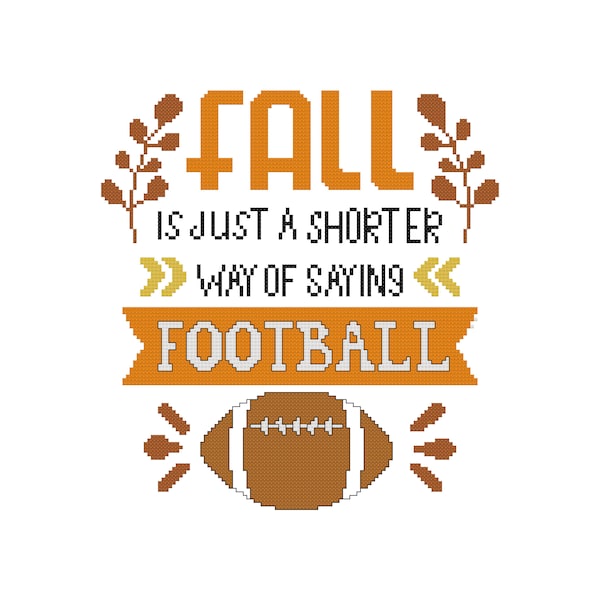Nfl Cross Stitch Pattern - Etsy