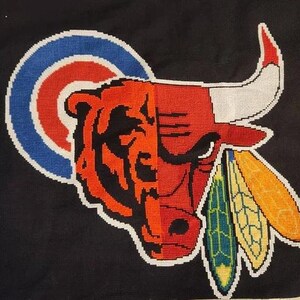 Sports Mash up 1 Counted Cross Stitch Pattern - Etsy