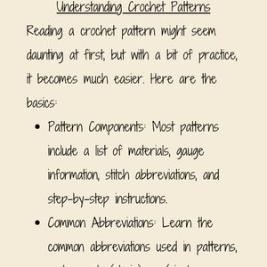 How to Start Crocheting A Beginner's Guide E-book - Etsy